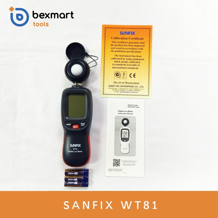Jual Laku Digital Lux Meter Sanfix Wt81 | Shopee Indonesia