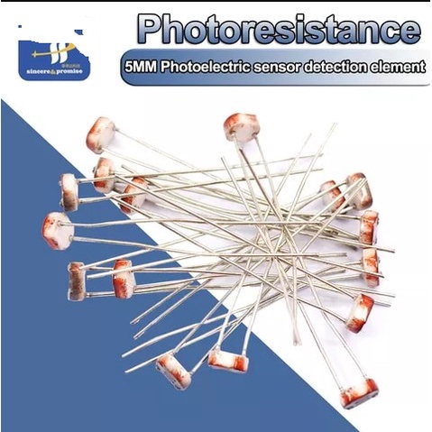 Jual Sensor Cahaya LDR Photoresistor GL5528 Light Dependent Resistor ...