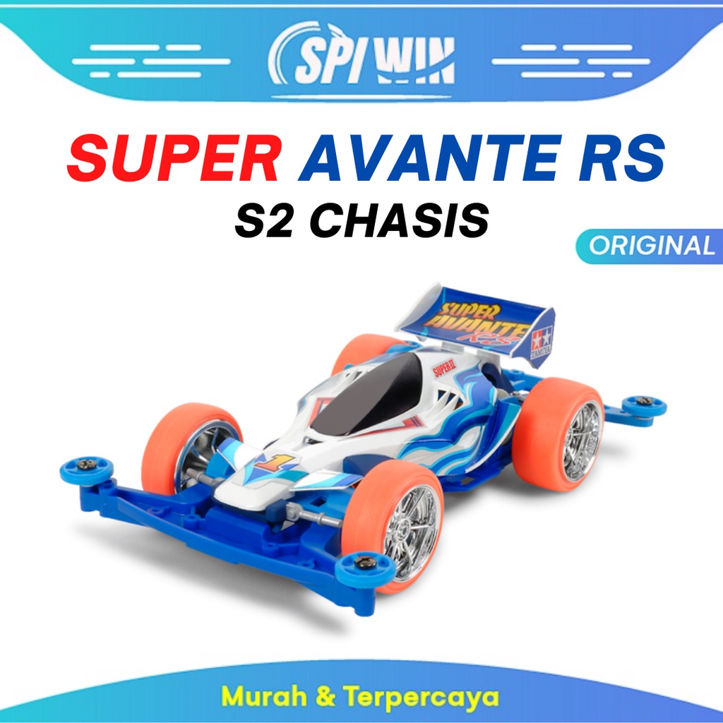 Jual Tamiya Super Avante RS Mini 4WD Original Chasis Super 2 S2 - 18065 ...