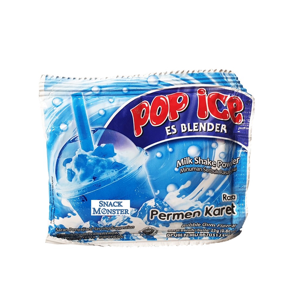 Jual POP Ice Blender Renceng Aneka Rasa - Netto 10 sct x 25 gr | Shopee ...