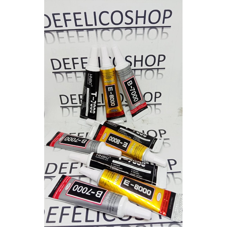 Jual Lem Touchscreen E-8000 B-7000 T-7000 15ML LEM LCD Hitam Bening Black Clear | Shopee Indonesia