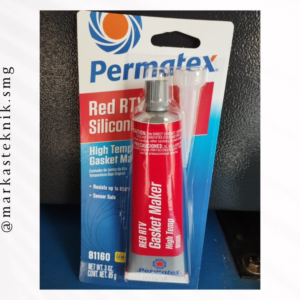 Jual PERMATEX High Temp Red RTV Silicone Gasket | Shopee Indonesia