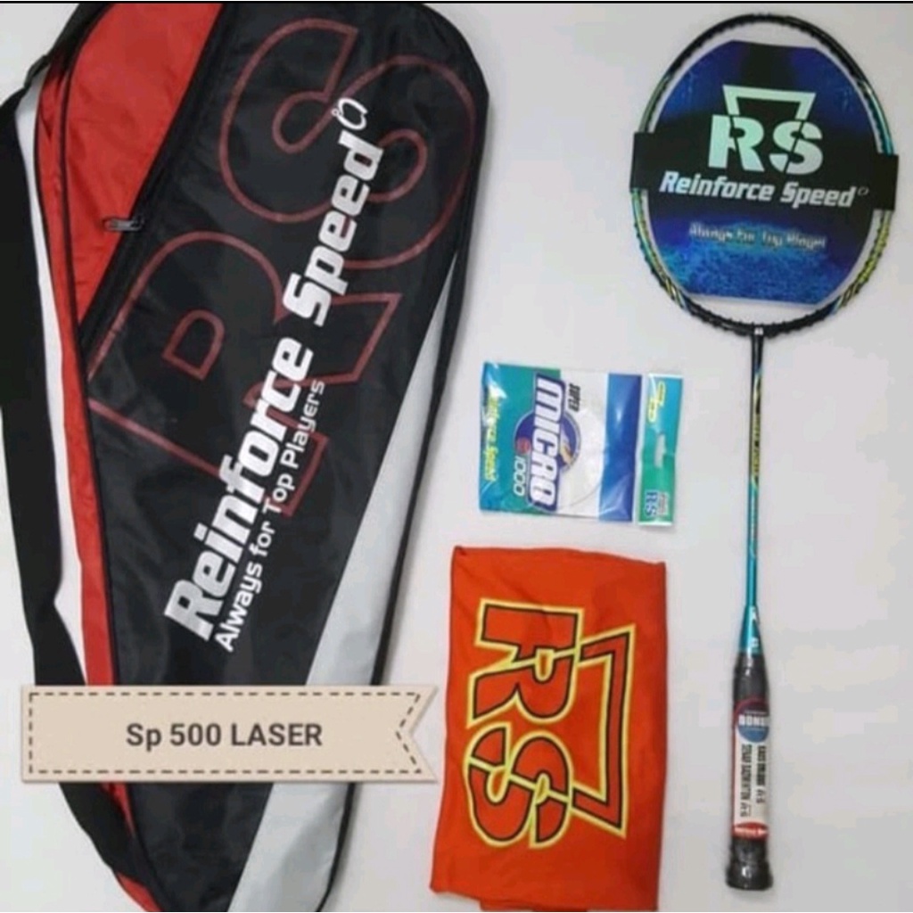 Jual Raket Badminton RS Super Power 500 Laser 100% Original | Shopee ...