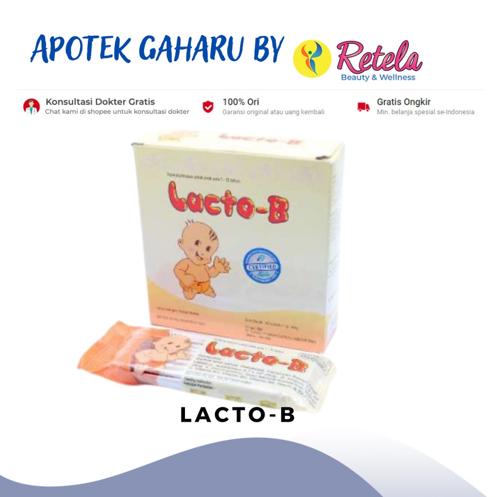 Jual LACTO-B 10 SACHET | Shopee Indonesia