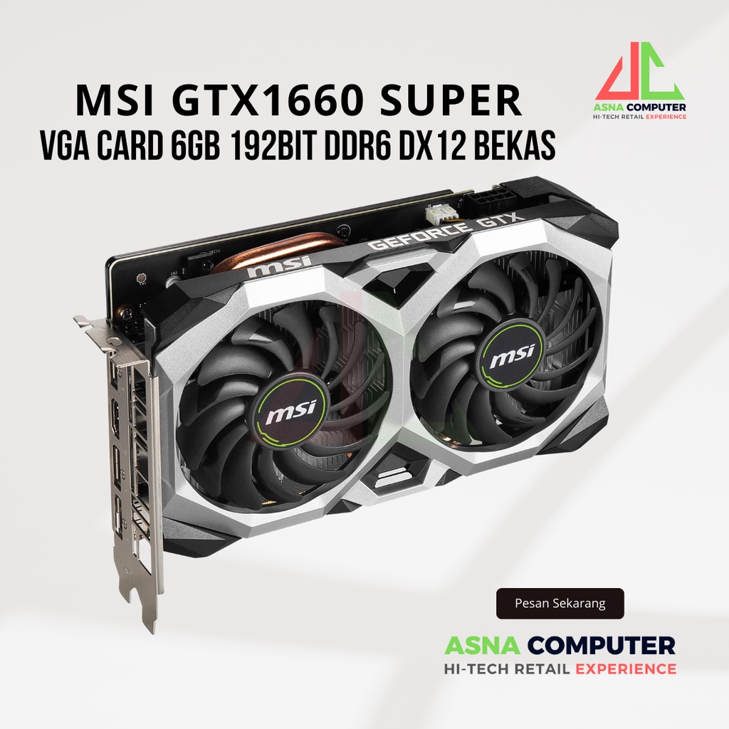 Jual Vga Card 6GB 4GB 2GB 256Bit 128Bit 64Bit DDR5 DDR3 DX11 Bekas ...