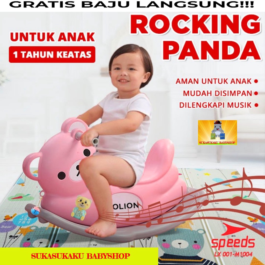 Jual Mainan Anak Kuda Kudaan Rocking Horse MOLION Speeds LX001 M1004 ...
