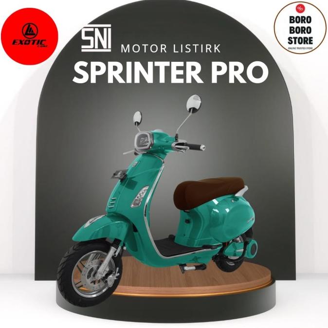 Jual Sepeda Motor Listrik Vespa Listrik Sprinter Pro Pacific Exotic ...