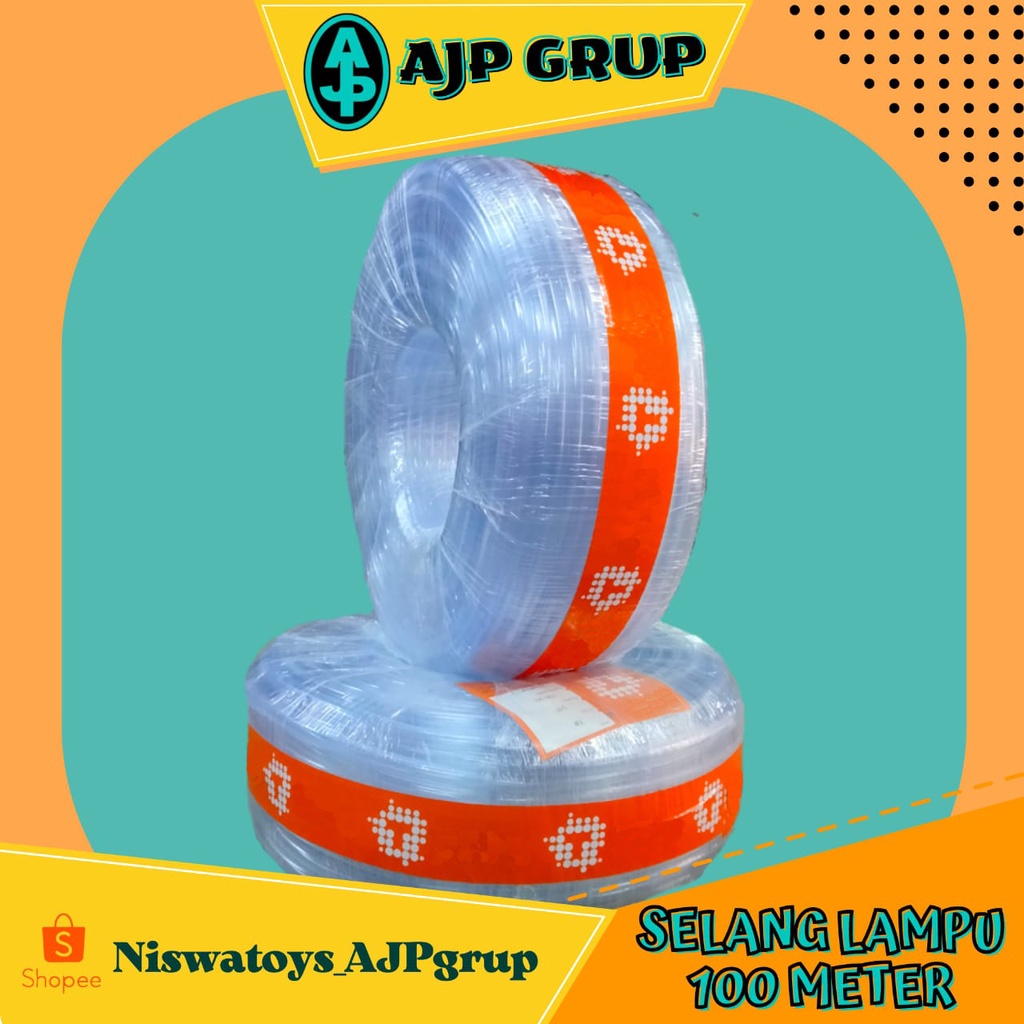 Jual Selang PVC Lampu hias ukuran 3/8" / Selang Air bening kecil ...