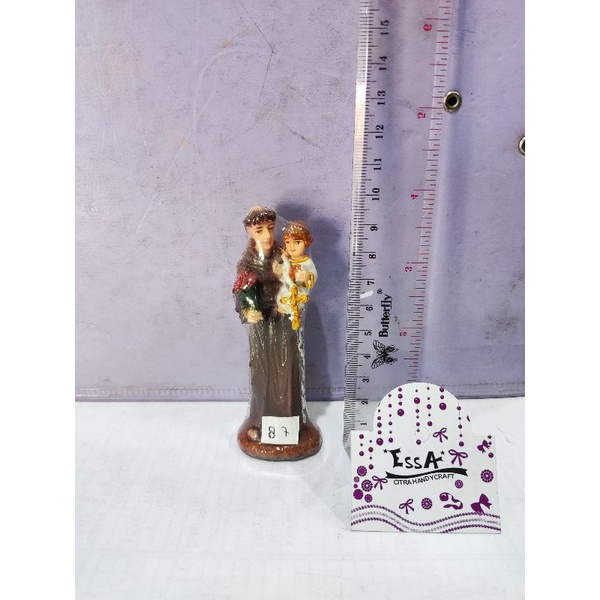 Jual Patung Antonius Padua mengendong Yesus 10 cm | Shopee Indonesia