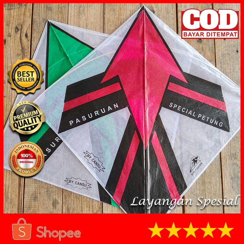 Jual LAYANGAN SUKOY SUPER TOURNAMENT CANSU ORIGINAL PASURUAN / ISI 10 ...