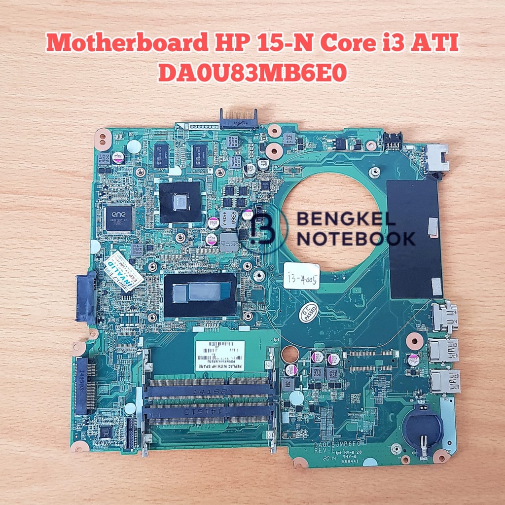 Jual Motherboard HP 14-N HP 15-N Core i3 ATI Radeon DA0U83MB6E0 ...