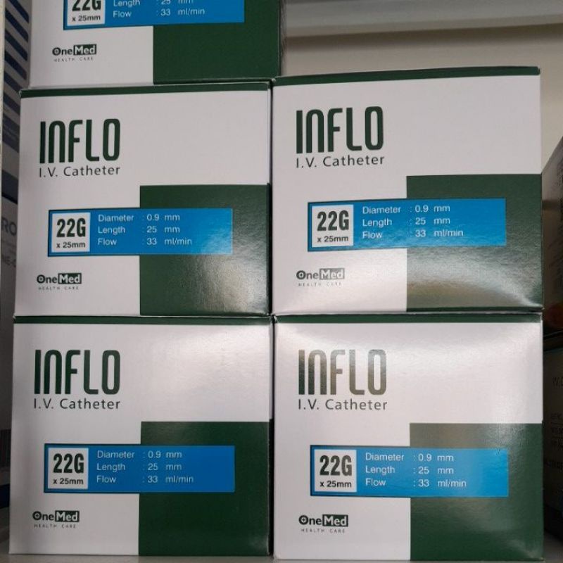 Jual Jarum Infus Inflo IV Catheter Abbocath Abocath 20G 26G Onemed ...
