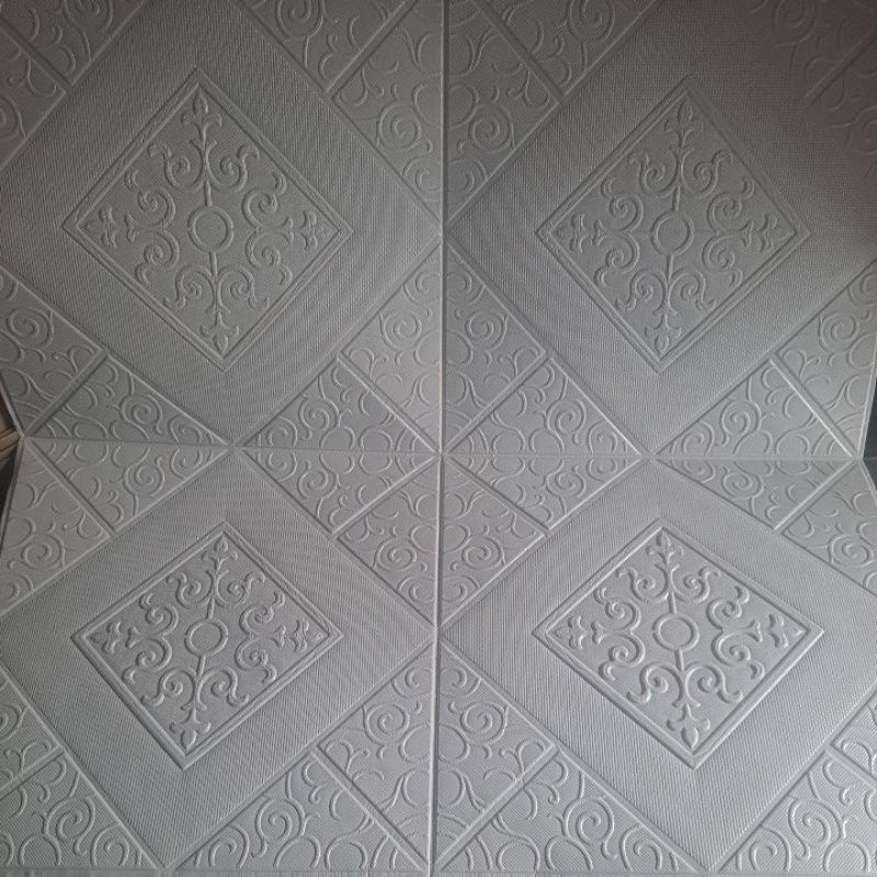 Jual Wallpaper Busa Batik Diamon 3D wallfoam | Shopee Indonesia