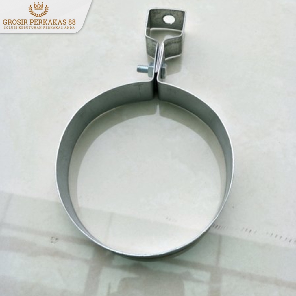 Jual Klem Pipa Gantung Hanger 4 Inch Clamp | Shopee Indonesia