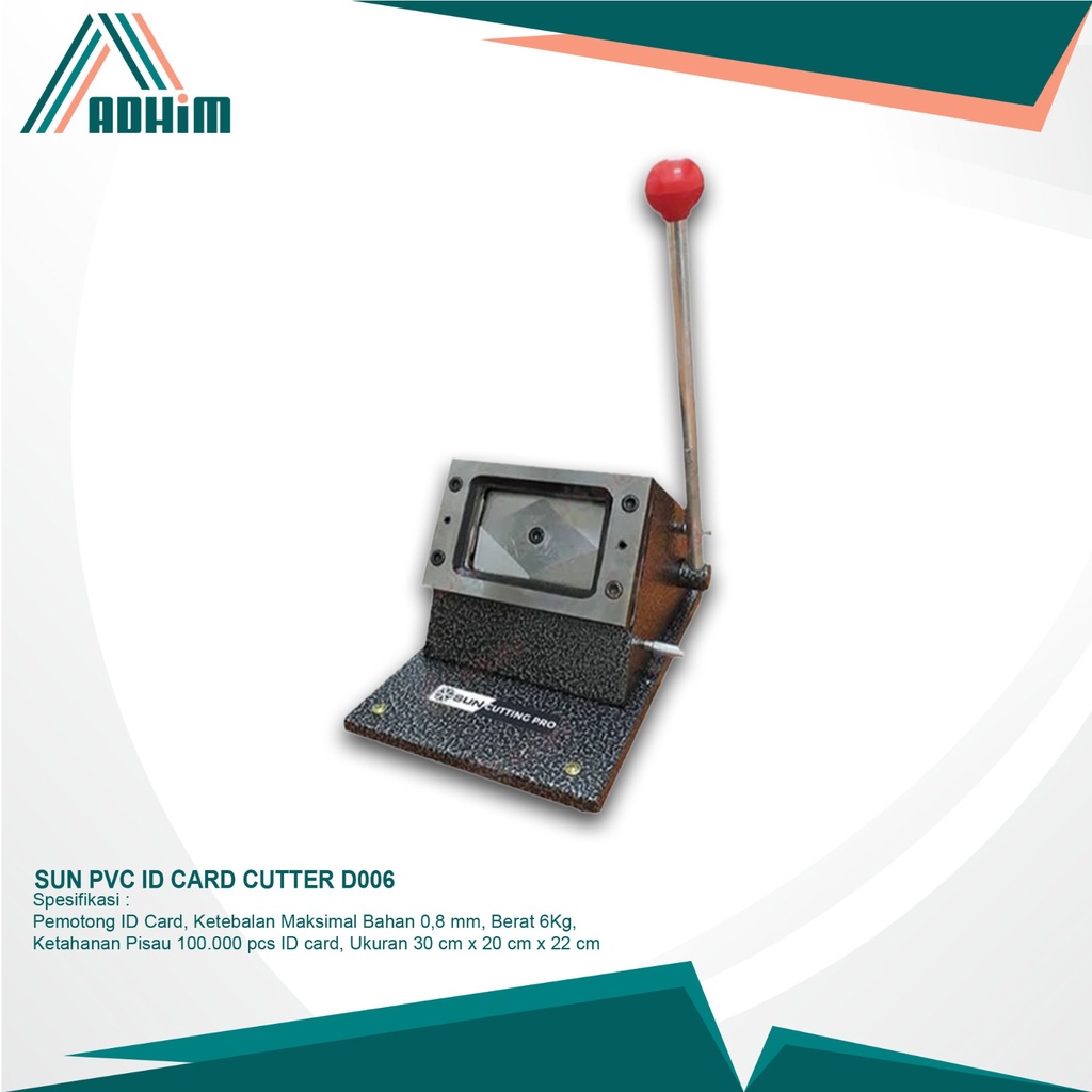 Jual SUN PVC ID Card Cutter D006 | Shopee Indonesia