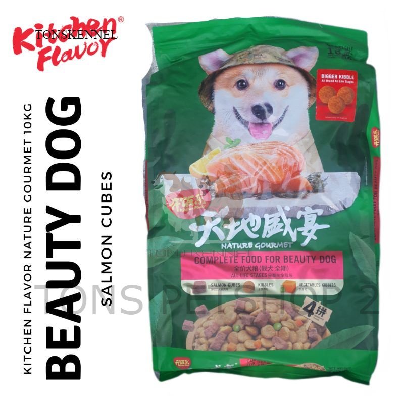 Jual Kitchen Flavor Nature Gourmet 10kg Beauty Rasa Salmon - Makanan ...