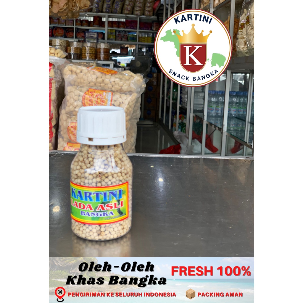 Jual Lada Putih Butir / Merica Putih Butir Cap Kartini 200gr Khas ...