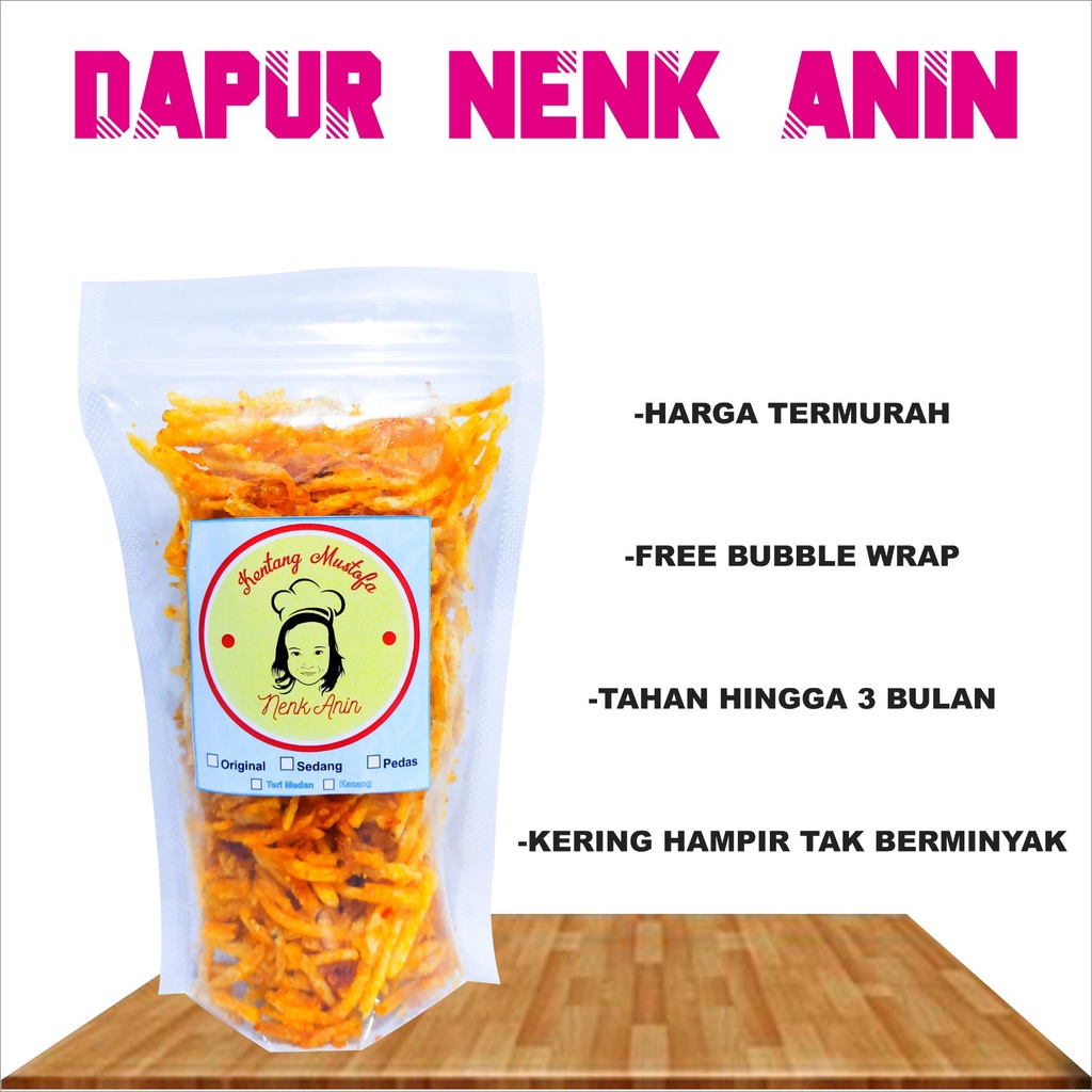 Jual Termurah kering kentang | Kentang mustofa | kentang korek api ...