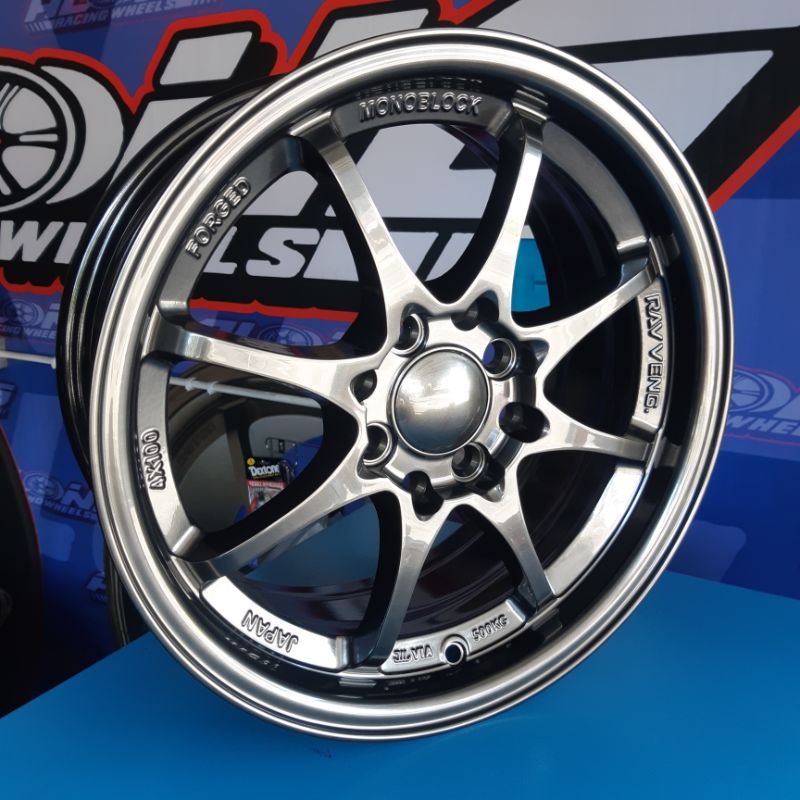 Jual VELG RAYS CE28N R15 GUNMETAL GLOSS - 8 SPOKE | Shopee Indonesia