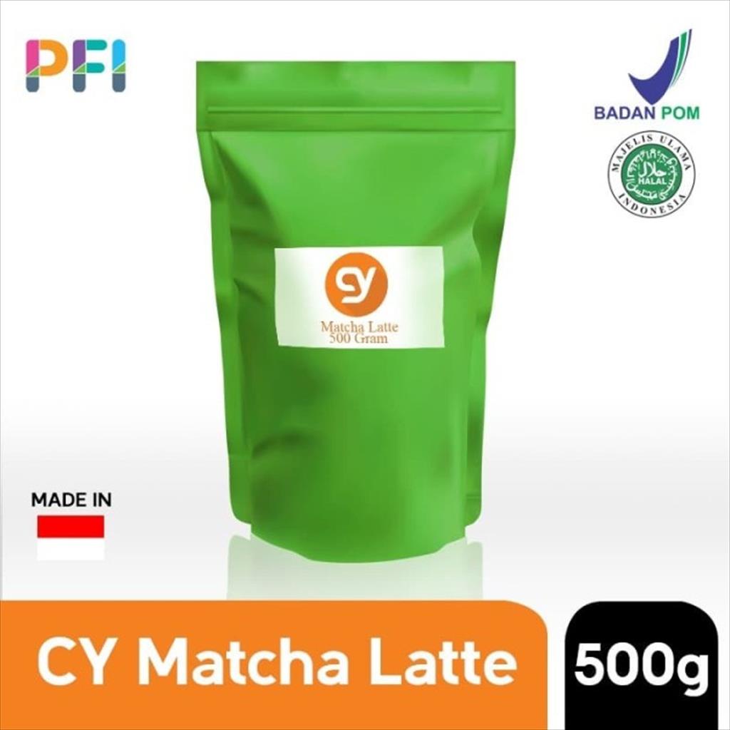 Jual Cy Matcha Latte 500g ( Minuman Matcha Green tea latte ) | Shopee ...