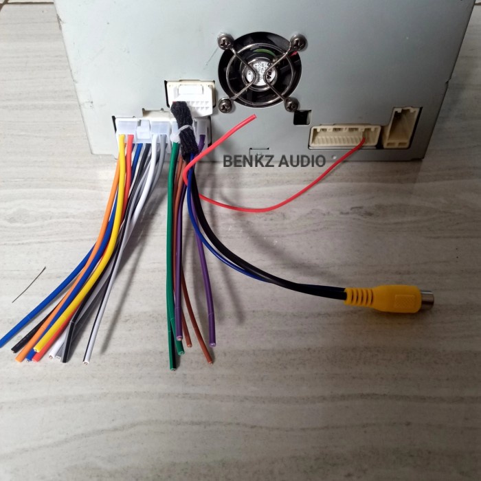 Jual Tr0333 Soket Audio Kamera Input Headunit Kijang Innova Fujitsu Ten ...