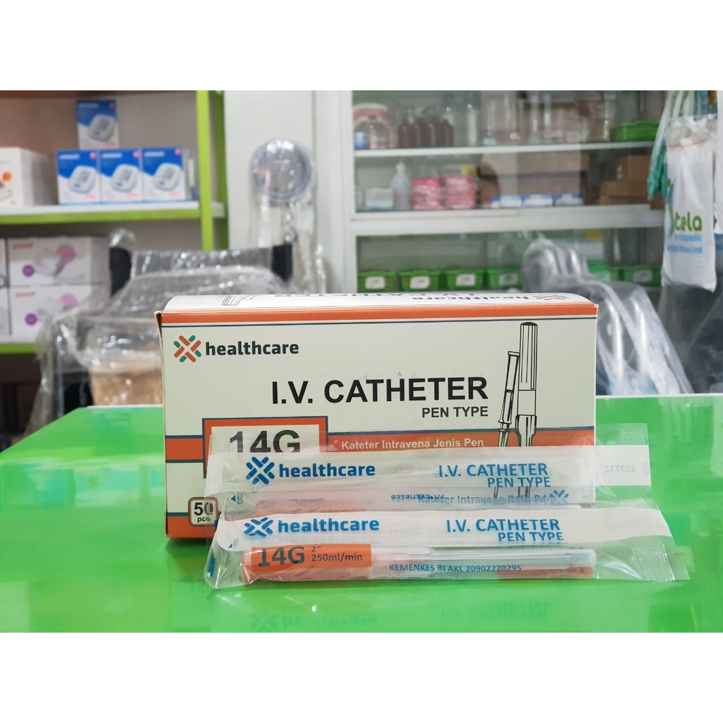 Jual ABOCATH / IV CATHETER ONEHEALTH / CATHETER / JARUM INFUS | Shopee ...