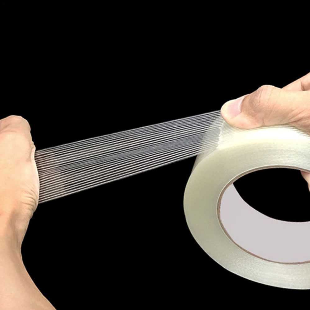 Jual YX Lakban Super Strong Fiber Tape Isolasi Bening 25M - GF25M ...