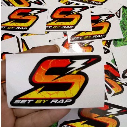 Jual stiker SET BY RAP (SBR) stiker motor | Shopee Indonesia