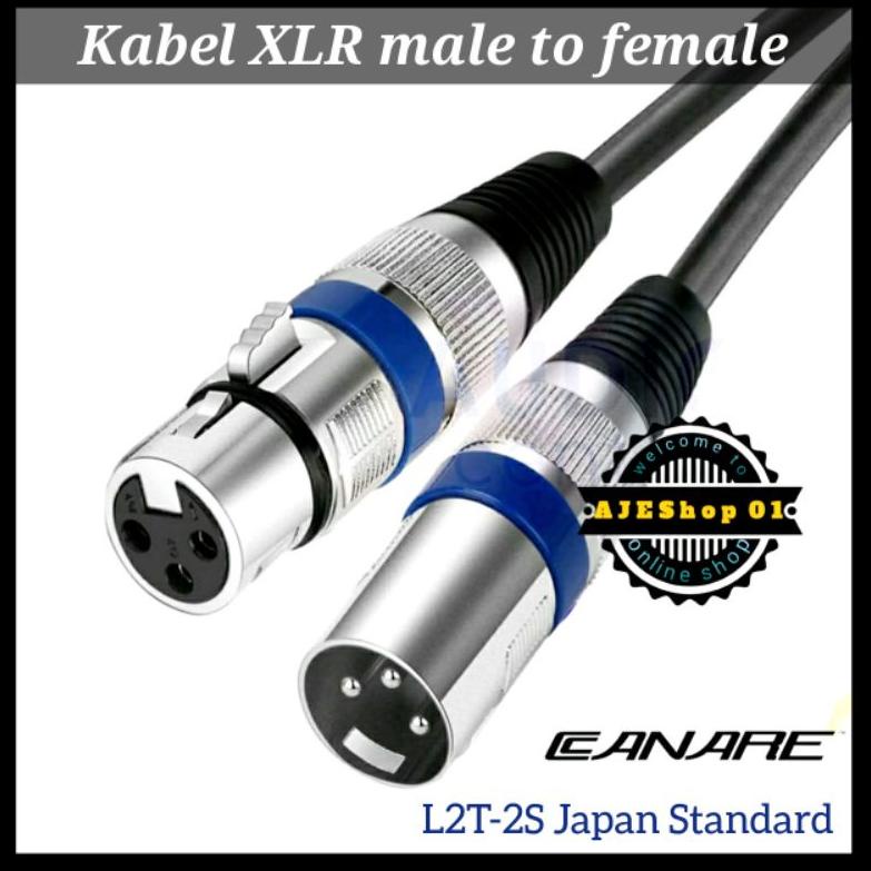 Jual 【Promo Puncak】 Kabel jack microphone to mixer jack canon xlr male ...