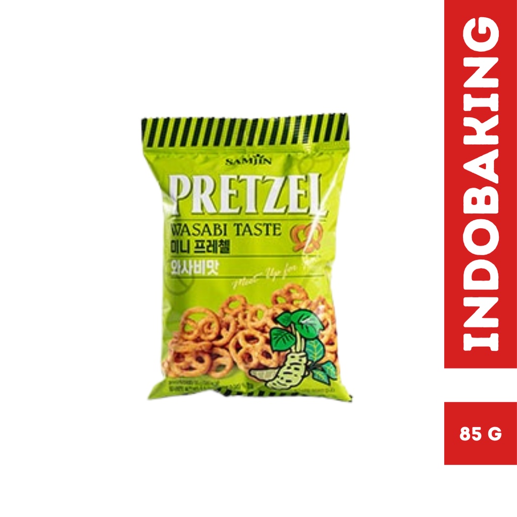 Jual Samjin Pretzel Snack Korea Cheddar Cheese Spicy Beef Stir Fried ...