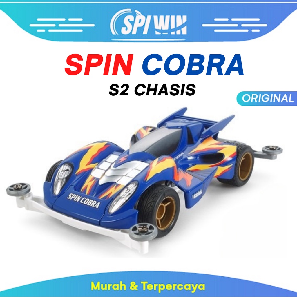 Jual TAMIYA Original 100% SPIN COBRA 95567 Super 2 S2 Chasis Mini 4WD ...