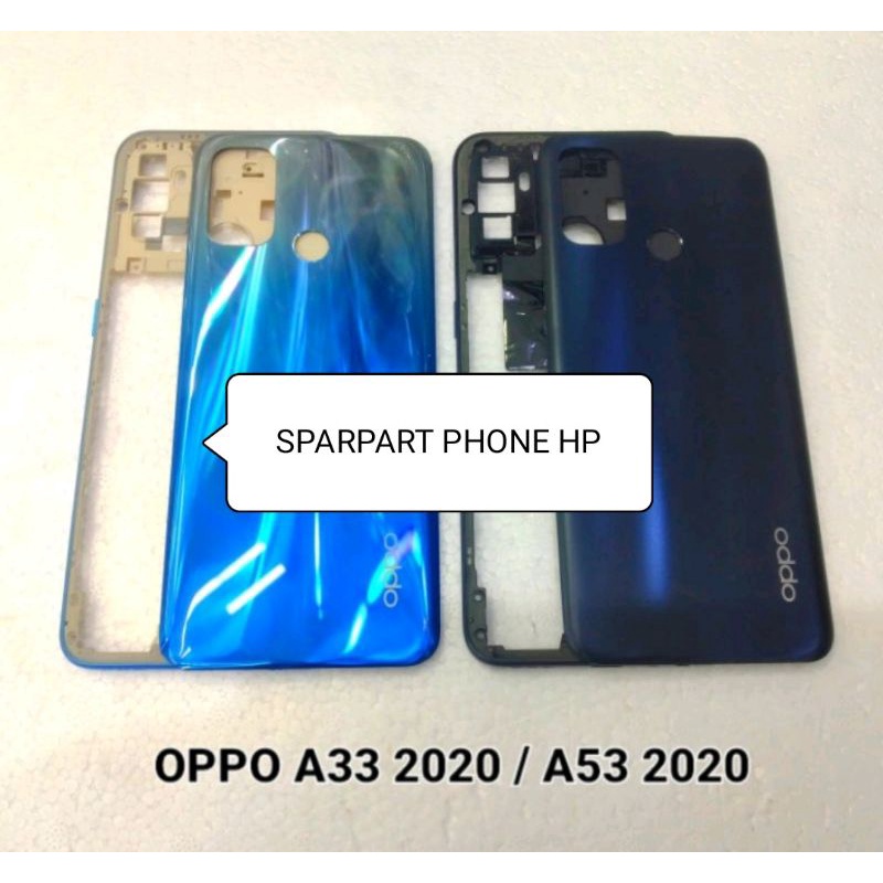 Jual Casing Housing Dan Tombol On Off Volume Luar Oppo A53 | Back Door ...