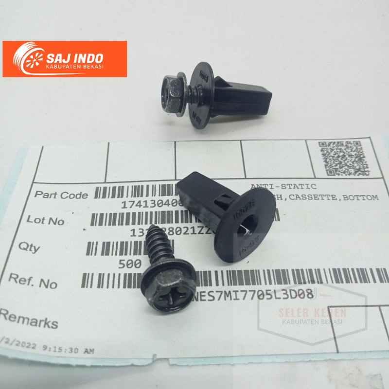 Jual SAJindo 1SET BAUT KLIP KANCING INER DUDUKAN BAUT BZ001 TOYOTA ...