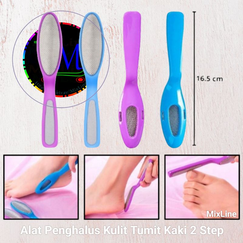 Jual Alat Pedicure Penghalus Tumit Kaki Kapalan || 2 Step Calluses ...
