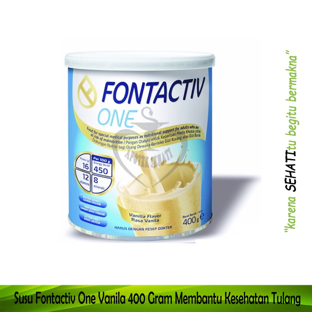 Jual Fontactiv One Sumber Protein Tubuh Susu Bernutrisi | Shopee Indonesia