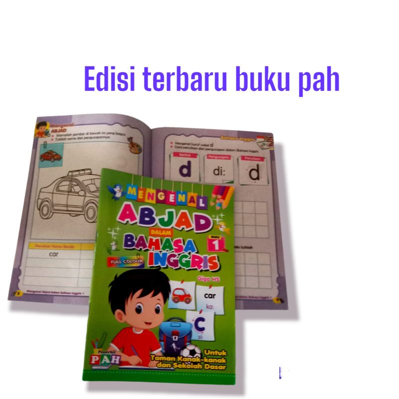 Jual BUKU BELAJAR MENGENAL ABJAD DALAM BAHASA INGGRIS JILID 1 | Shopee ...