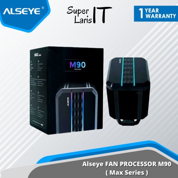 Jual Fan Processor Alseye M90 Double Tower CPU Cooler INTEL/AMD ...