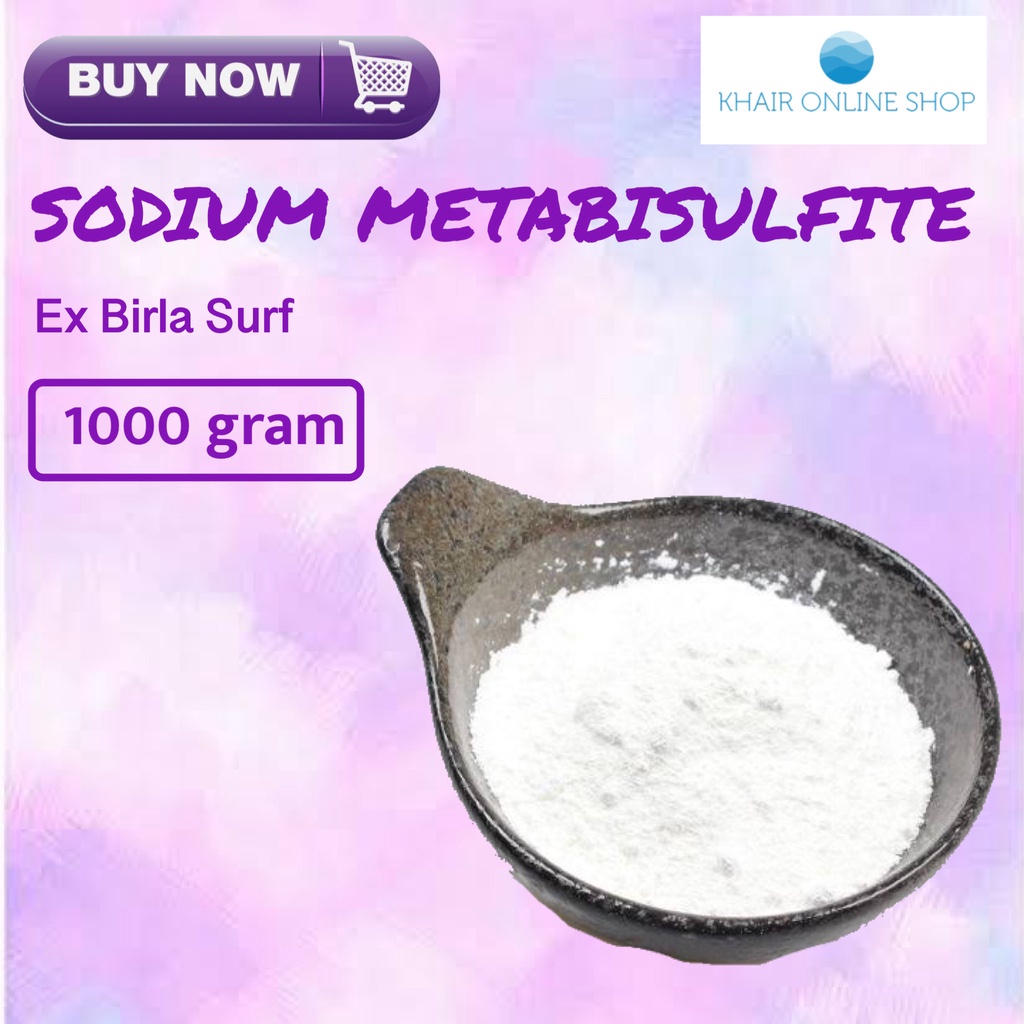 Jual Sodium Meta Bisulfite 1 Kg Food Grade ex Birlasulf Aditya Birla ...