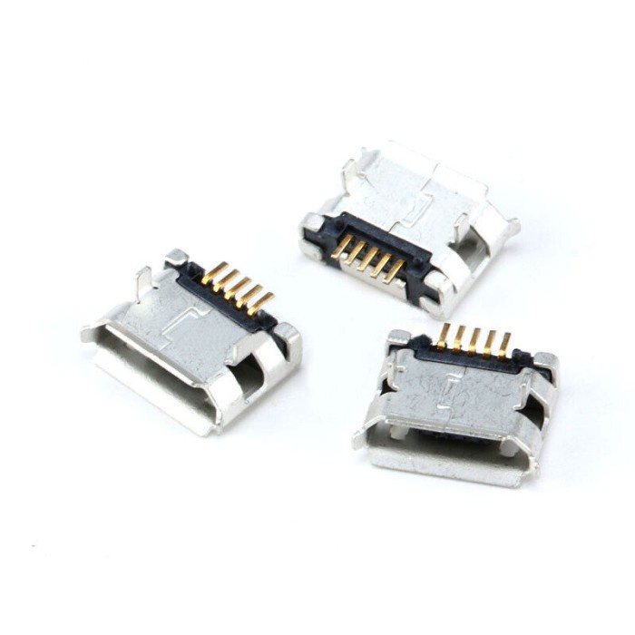 Jual Micro USB 5 Pin Female Soket Socket MK5P 5Pin Connector murah ...