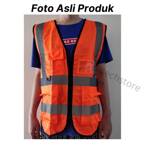 Jual Rompi Safety Kantong Polyster Safety Vest Rompi Reflektif Rompi ... Jual Rompi Safety Kantong Polyster Safety Vest Rompi Reflektif Rompi ...