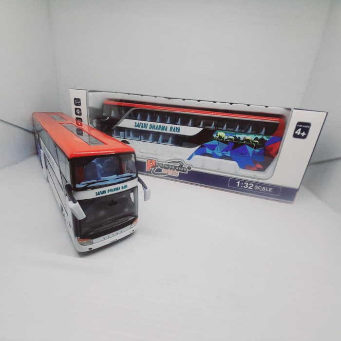 Jual Diecast Miniature Bus Safari Daharma Raya Tingkat Bis Double Decker | Shopee Indonesia