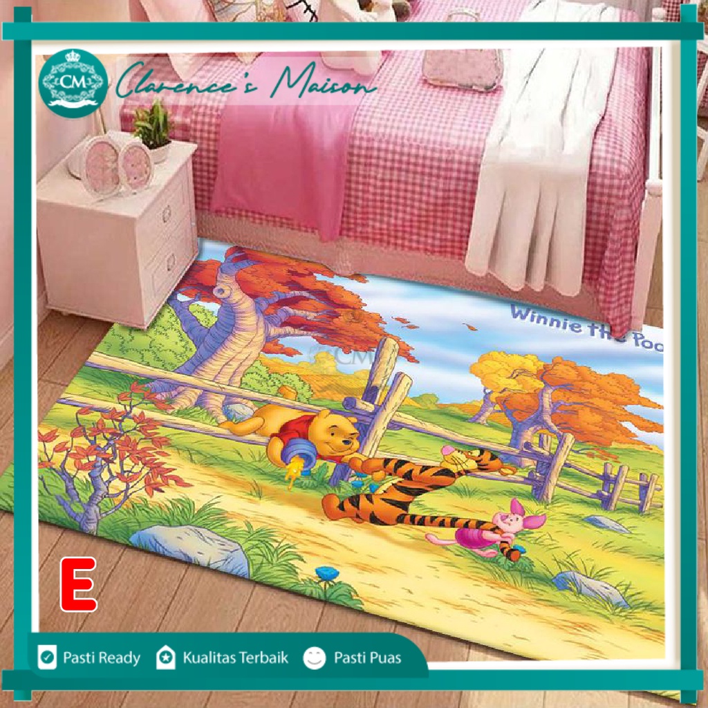 Jual Karpet Anak Karakter Kartun 90x140cm, Karpet Spiderman Anti Slip ...