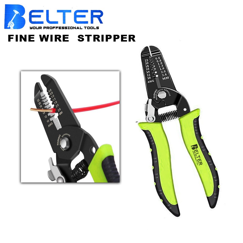 Jual TERMURAH!! Tang potong besi dan kupas kabel wire stripper 3in1 ...
