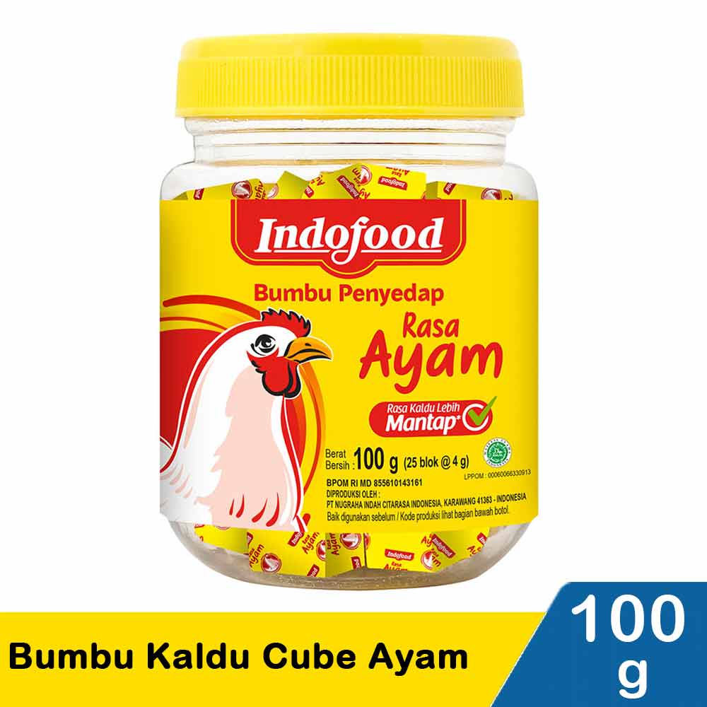 Jual INDOFOOD BUMBU KALDU BLOK TOPLES 100gr RASA AYAM SAPI PENYEDAP ...