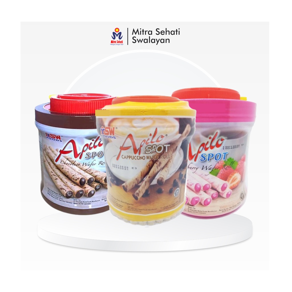 Jual APILO WAFER STICK 500GR COKLAT, CAPPUCINO, STRAWBERRY - Mitra ...