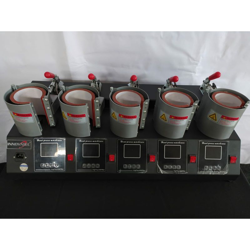 Jual Mesin Press Mug Sablon Gelas Keramik 5 molding Sublim Digital ...