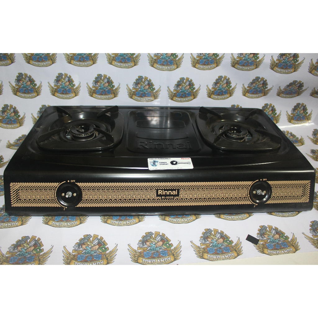 Jual KOMPOR GAS RINNAI RI 522S / RI522S / RI 522 S [2 TUNGKU] (GARANSI ...