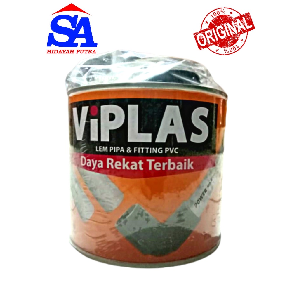 Jual LEM PVC VIPLAS KALENG 360 GRAM lem pipa pvc lem daya terkat ...
