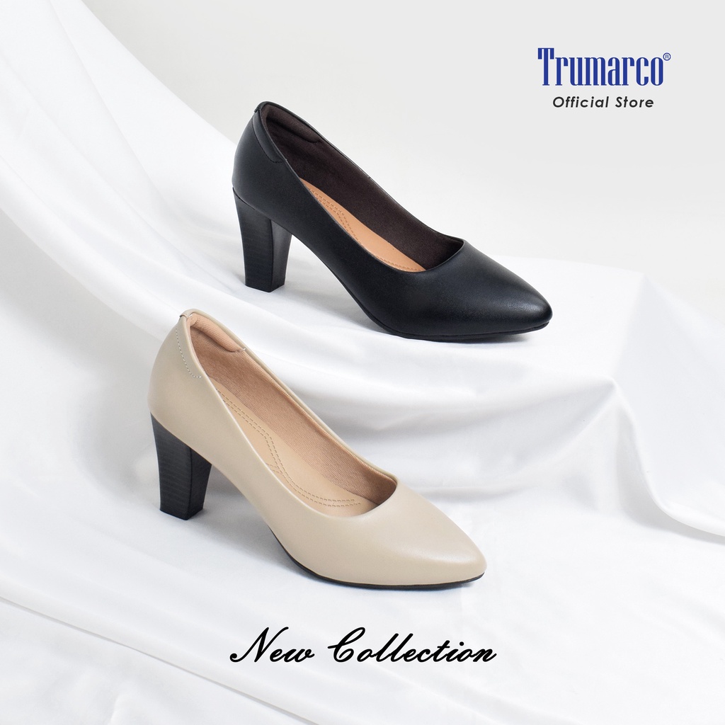 Jual TRUMARCO Sepatu Kerja / Sepatu Heels Wanita [HAK 7 CM] TJS 700 ...