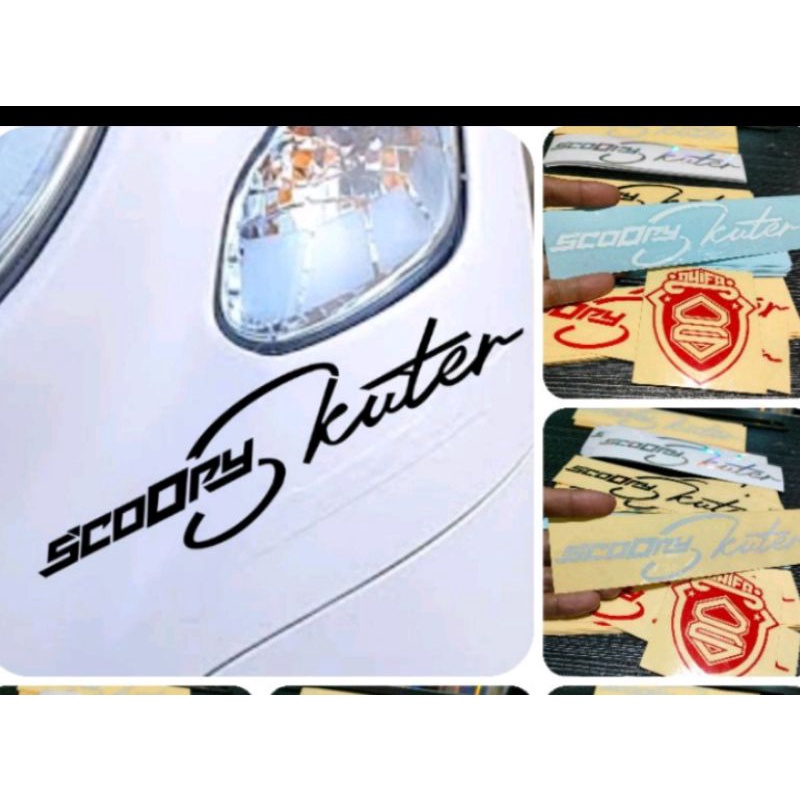 Jual Stiker Scoopy Skuter / Stiker Variasi Scoopy / Stiker Scoopy ...